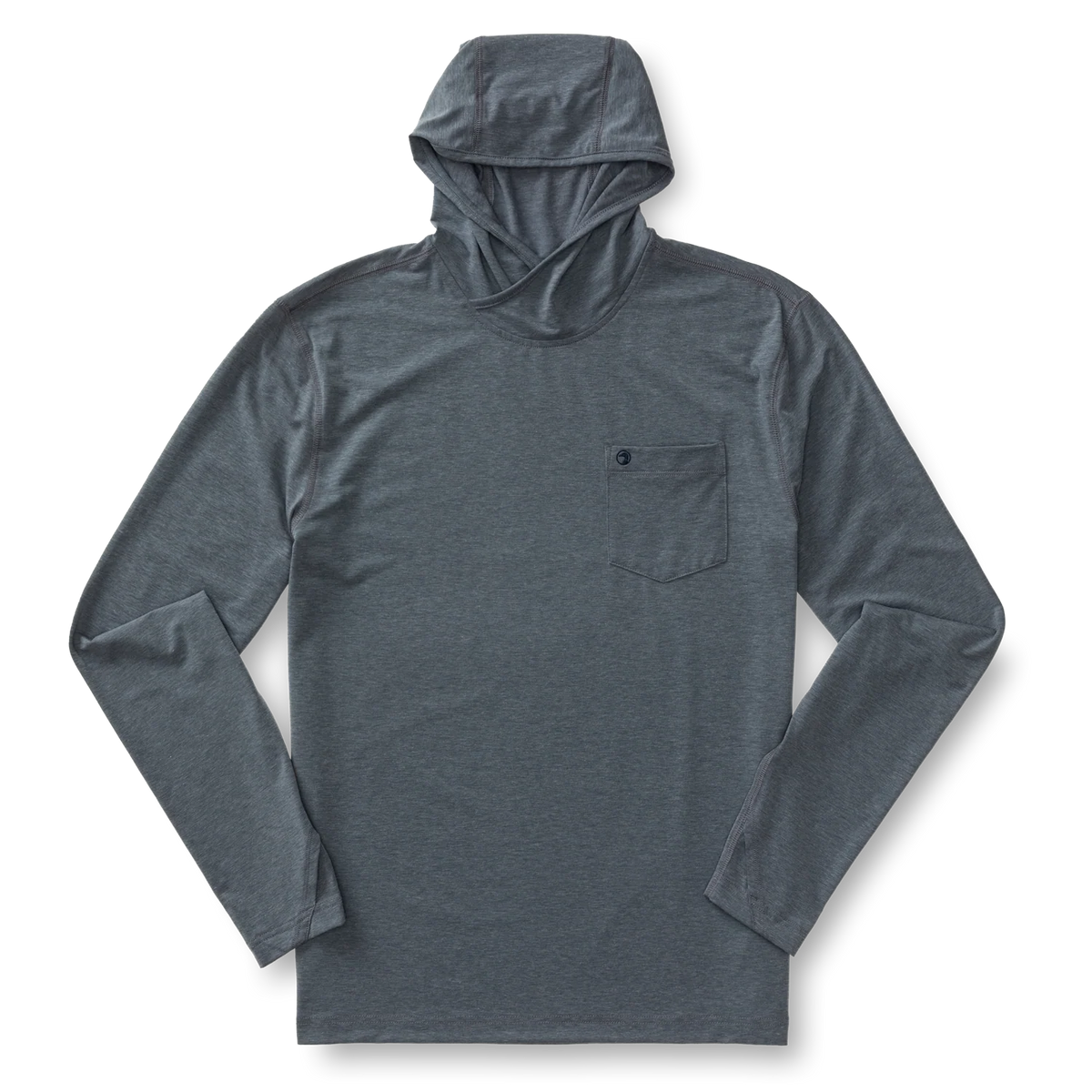 Orange Beach Duck Head Windward Performance Hooded T-Shirt Grey – The ...