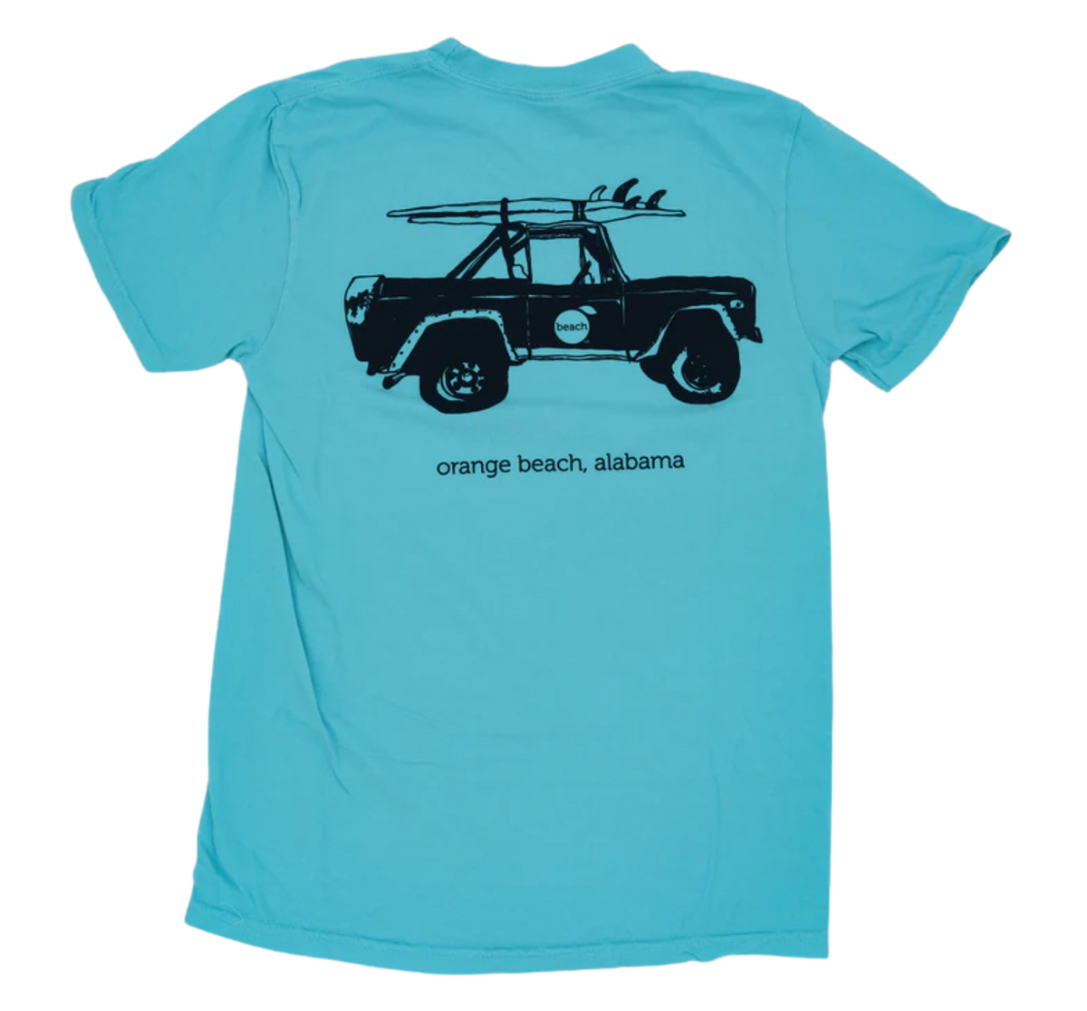Orange Beach Short Sleeve Jeep Tee – The Orange Beach Store